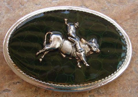 Custom Nickel Silver Belt Buckle. Hand made by The Beaver Buckle Co.